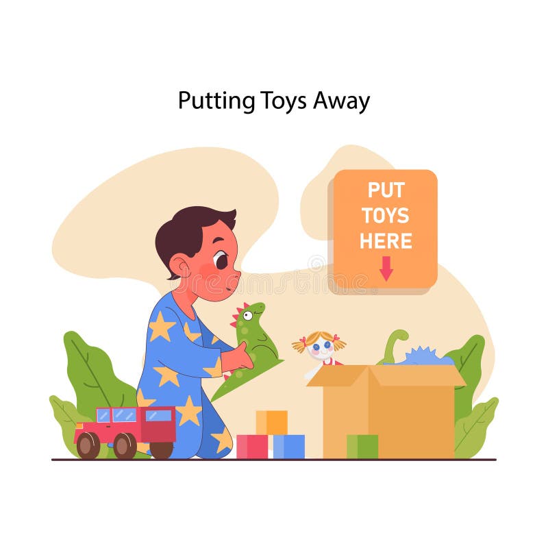 Child Doing Household Chores. Formation of Your Child S Responsibility ...