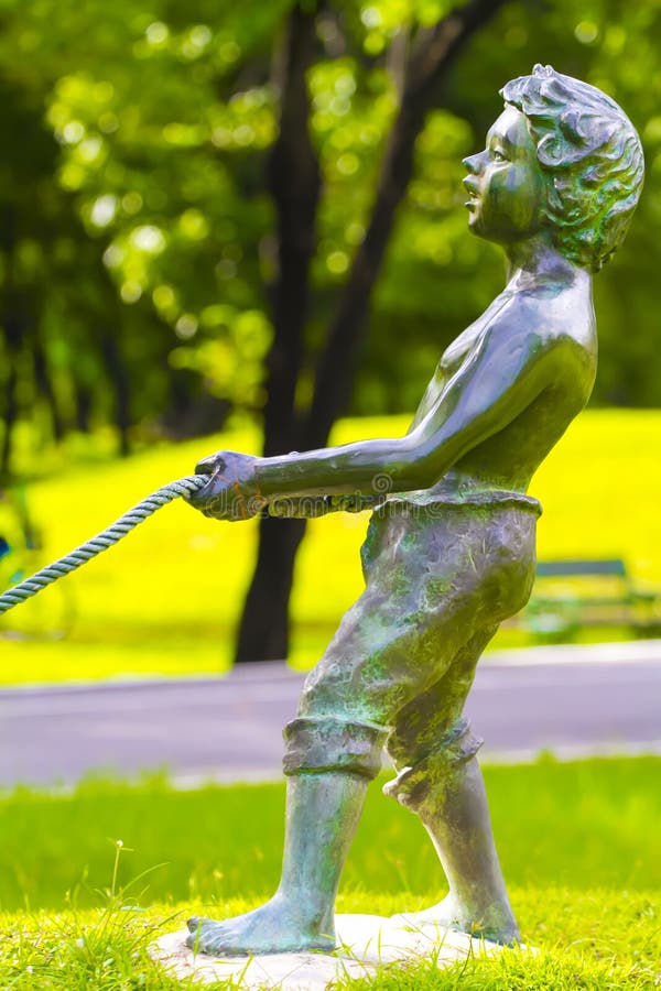 Child emerald statue stock image. Image of beauty, face - 41269787