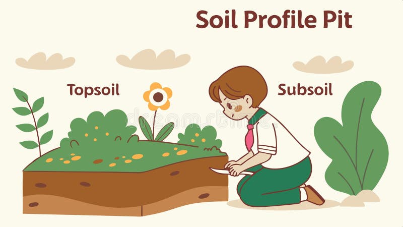 Soil Profile Diagram Stock Illustrations – 189 Soil Profile Diagram ...