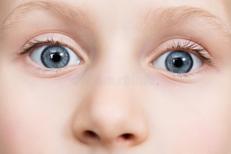 Child face close-up stock image. Image of face, focus - 111130821