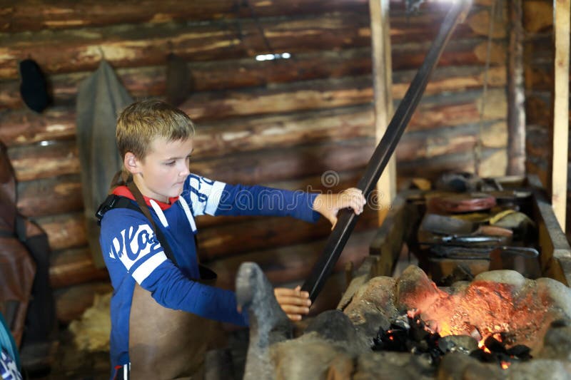 Blacksmith Fanning Fire Stock Photos - Free & Royalty-Free Stock Photos ...