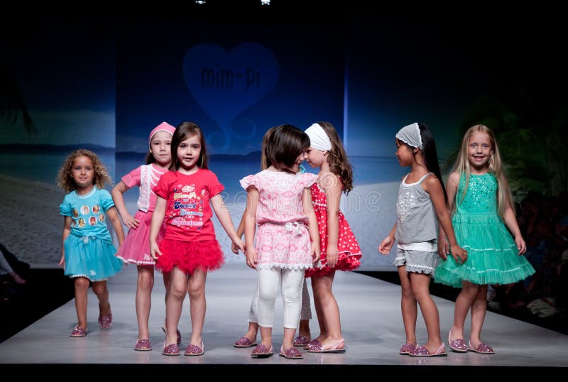 Child Fashion Show editorial stock photo. Image of gorgeous - 20153578