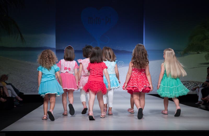 Child Fashion Show editorial photo. Image of beautiful - 20168991
