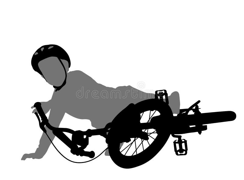 Kid Fall Off Bike Stock Illustrations – 11 Kid Fall Off Bike Stock ...