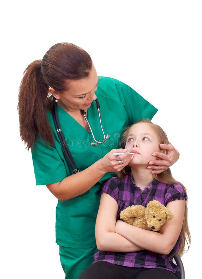 Child with fever stock photo. Image of childhood, illness - 30509826