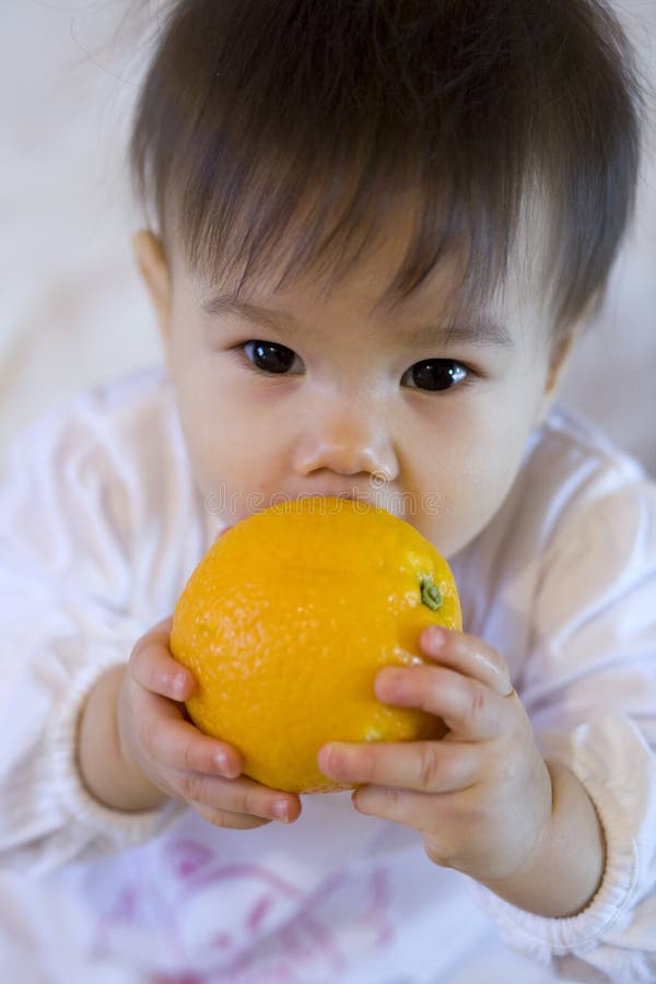 Child with fruit stock photo. Image of face, baby, toddler - 10562174