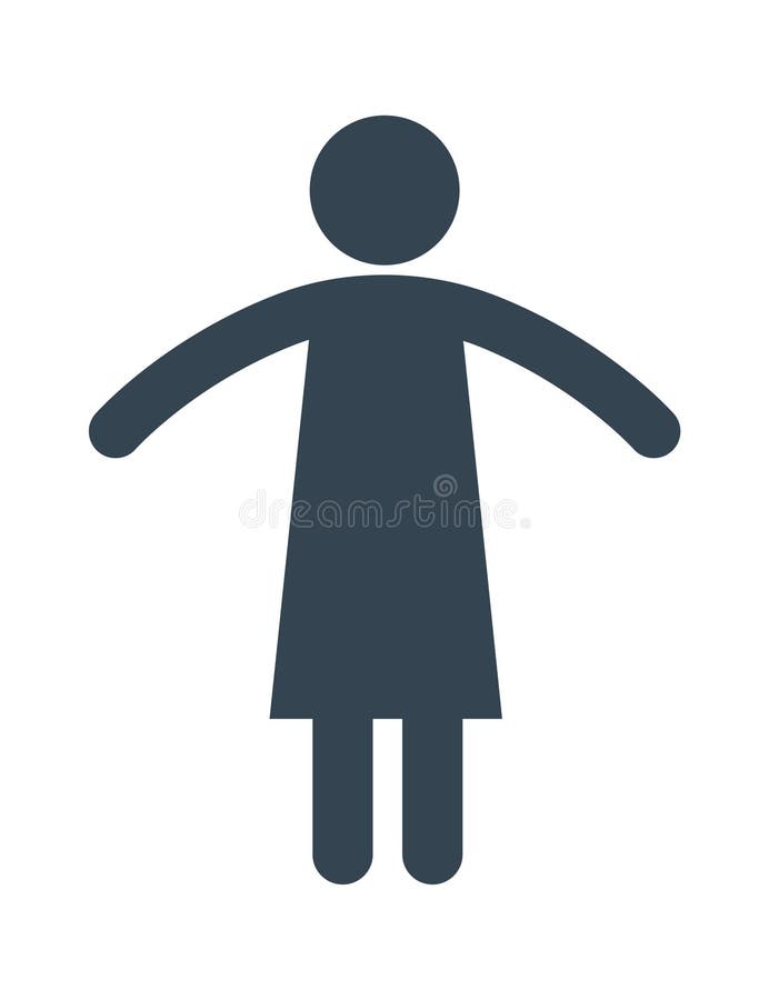 Child Girl Icon stock vector. Illustration of vector - 277008821
