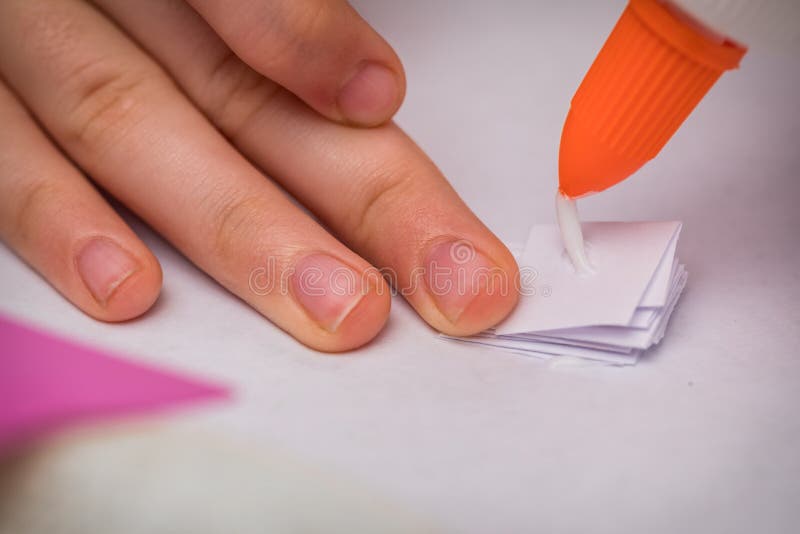 Gluing some wood together stock photo. Image of improvement - 8115712