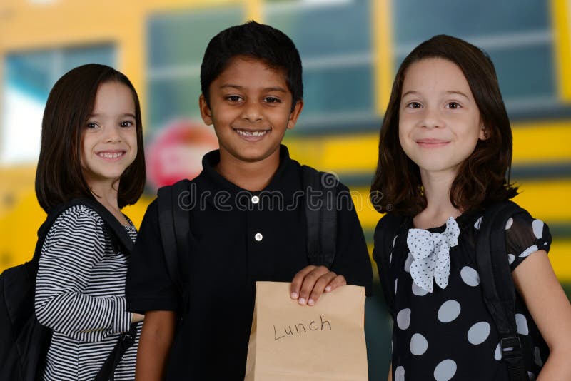 Child Going To School stock image. Image of learning - 34756561