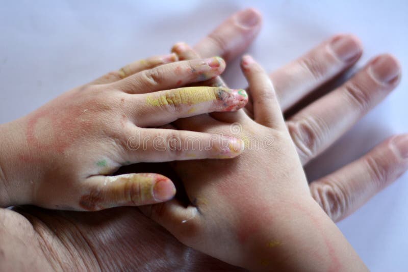 Child hand stock image. Image of love, outdoor, outside - 2650619