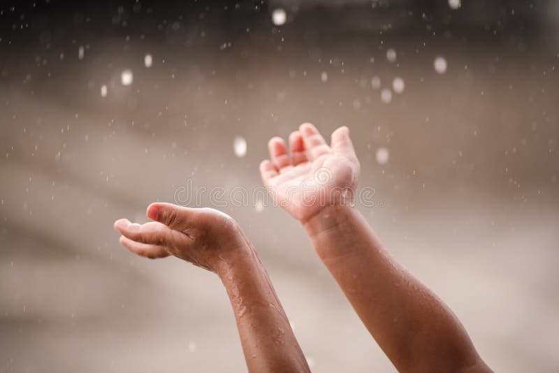 Catching Rain Hand Stock Photos - Download 422 Royalty Free Photos