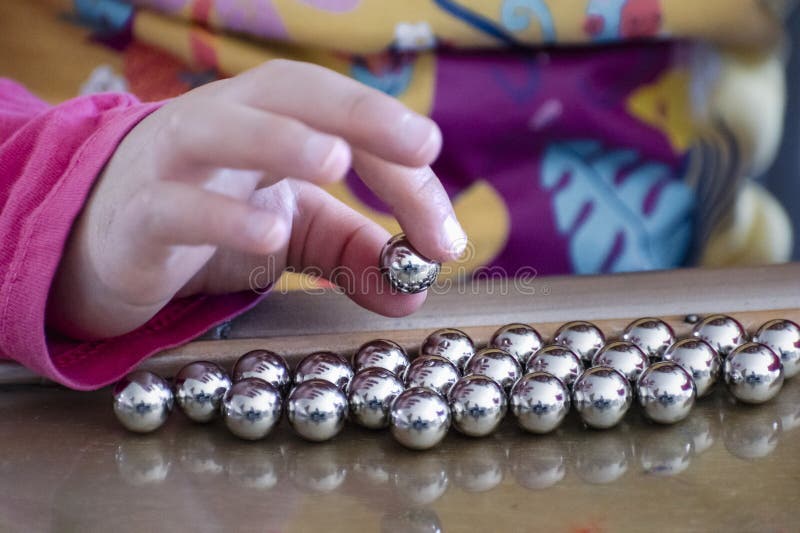 Child Having Fun with an Authentic Leisure Activity, Fine Motor Skills ...