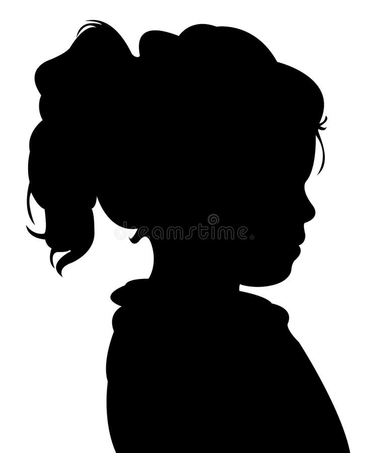 Child Head Silhouette