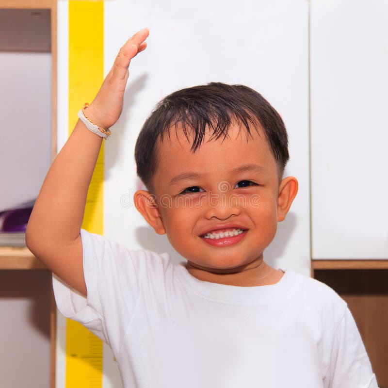 Child height stock image. Image of high, cute, baby, height - 38896843