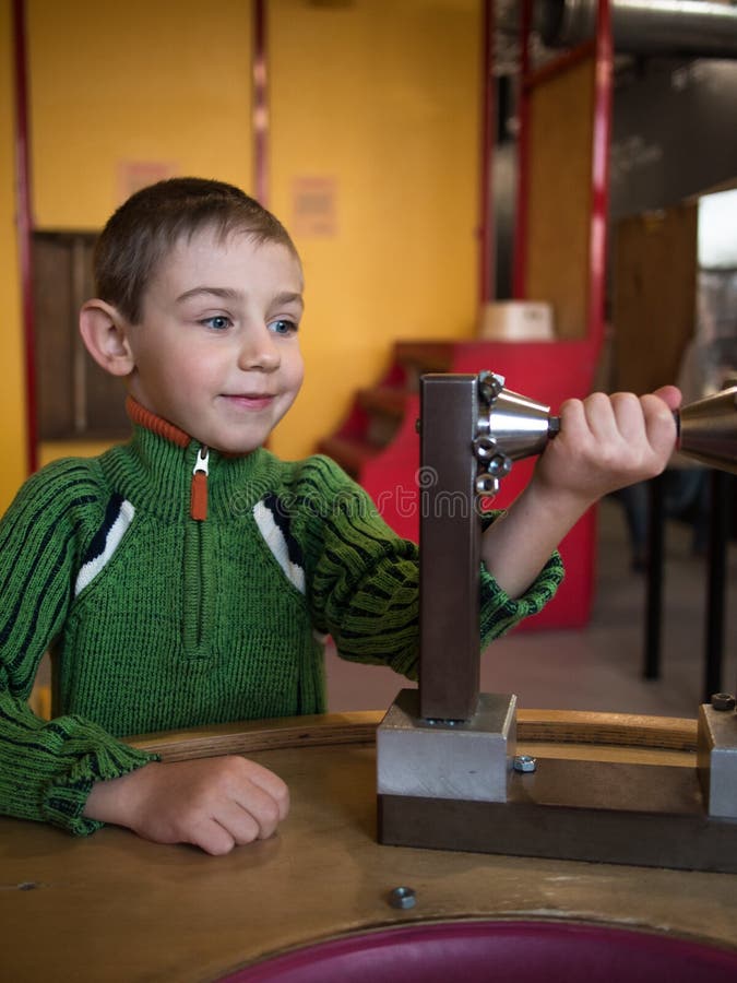 Child Holds in His Hand Detail Stock Photo - Image of detail, boys ...