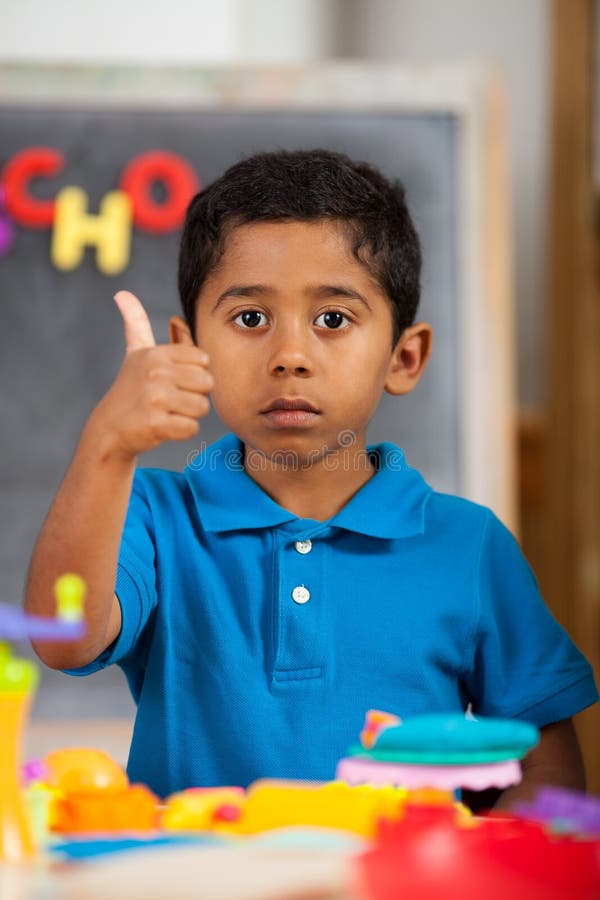Child in Home School Setting Stock Photo - Image of setting, creating ...