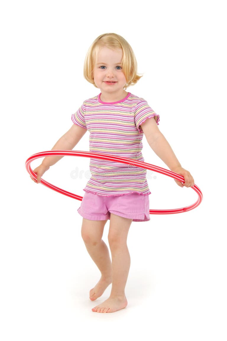 648 Child Girl Gymnast Hoop Stock Photos - Free & Royalty-Free Stock ...