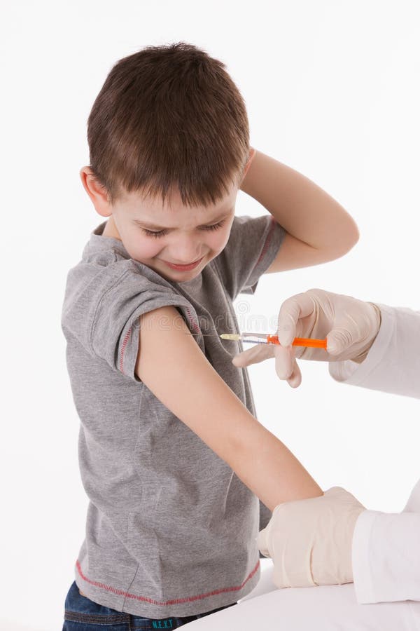 Child with injection stock photo. Image of nurse, doctor - 68091998