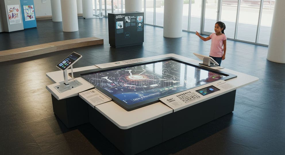 Interactive Touch Table Stock Illustrations – 524 Interactive Touch ...