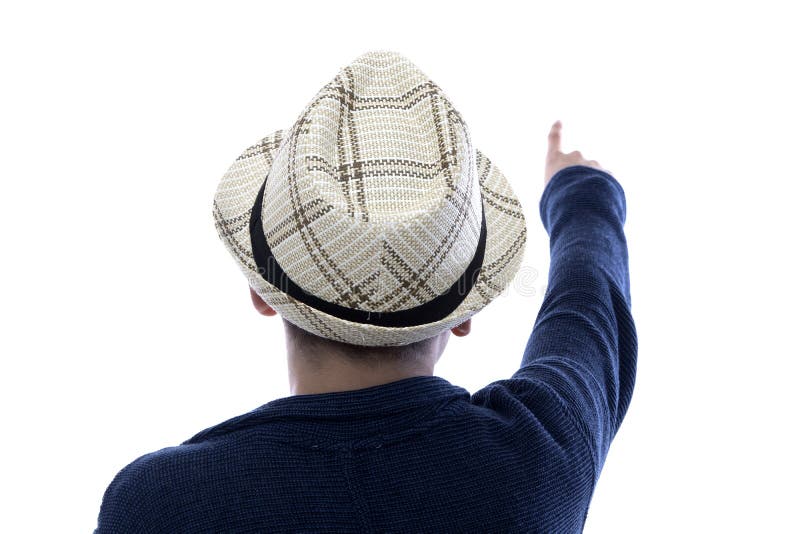 Child on its back pointing stock image. Image of address - 97242247