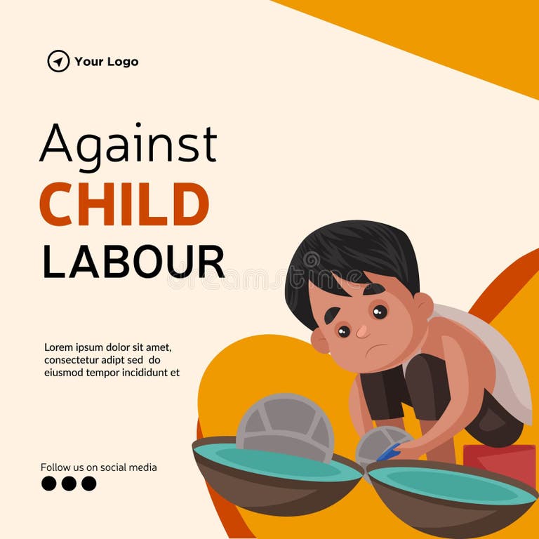 Child Labour Cartoon Stock Illustrations – 308 Child Labour Cartoon ...