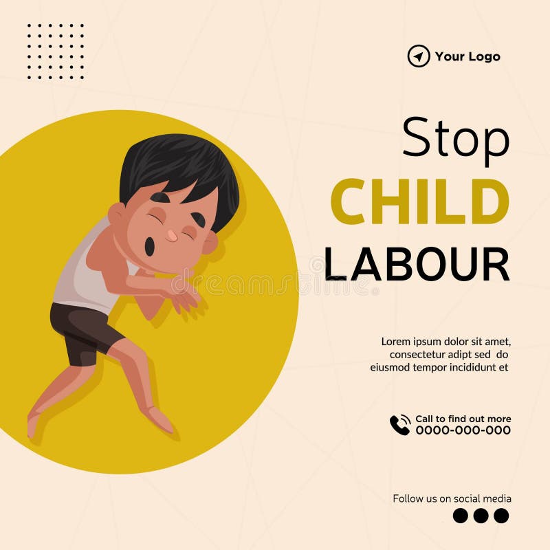 Child Labour Cartoon Stock Illustrations – 311 Child Labour Cartoon ...