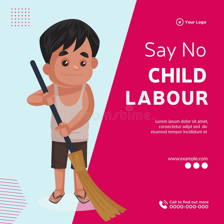 Child Labour Cartoon Stock Illustrations – 311 Child Labour Cartoon ...