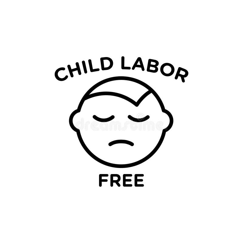 Child Labor on Factory Back View, Created with Generative AI Technology ...