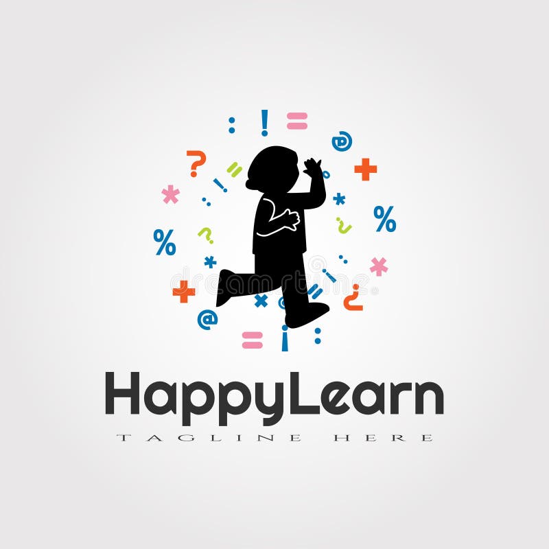 Child Learn Logo Design, Kid Education Icon, Illustration Element ...