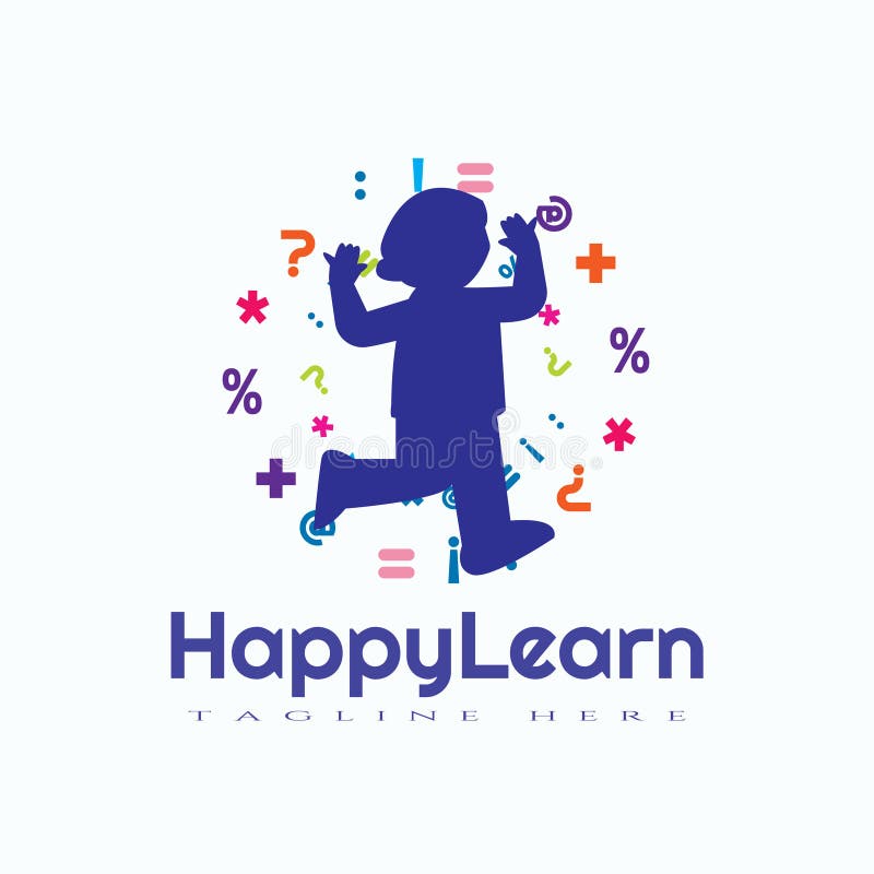 Child Learn Logo Design, Kid Education Icon, Illustration Element ...