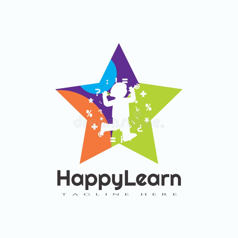 Child Learn Logo Design, Kid Education Icon, Illustration Element ...