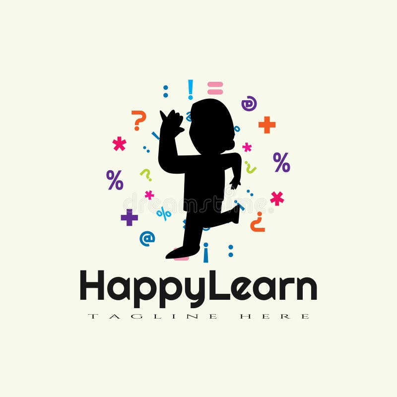 Child Learn Logo Design, Kid Education Icon, Illustration Element ...