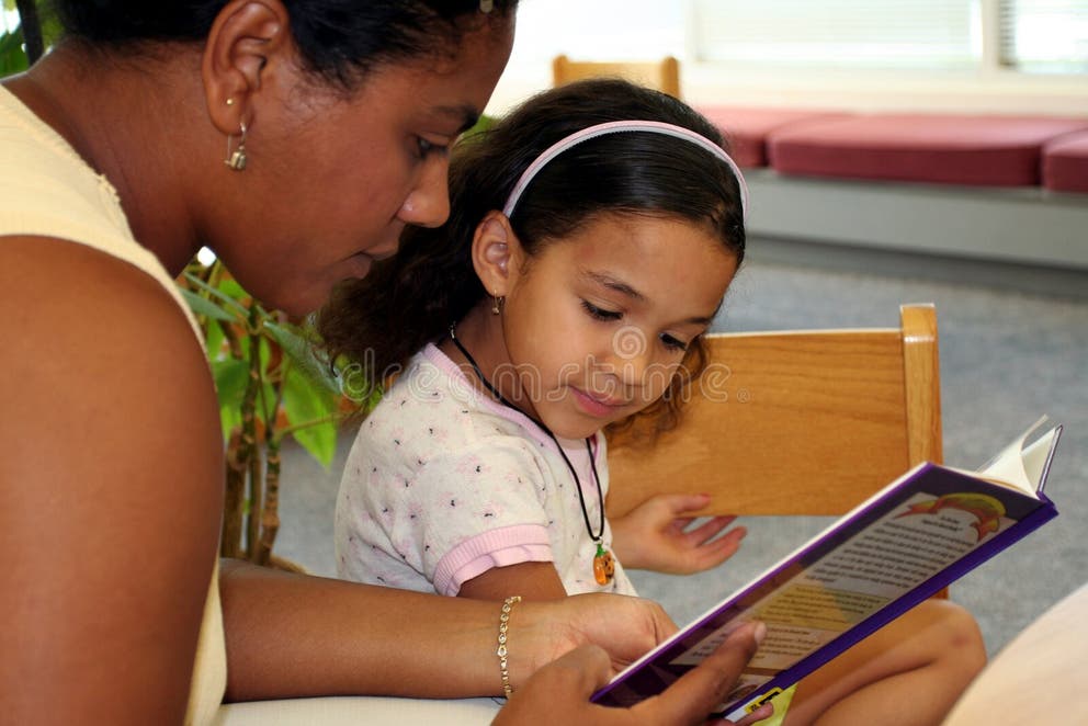 Child in Library stock photo. Image of children, indoor - 1048712