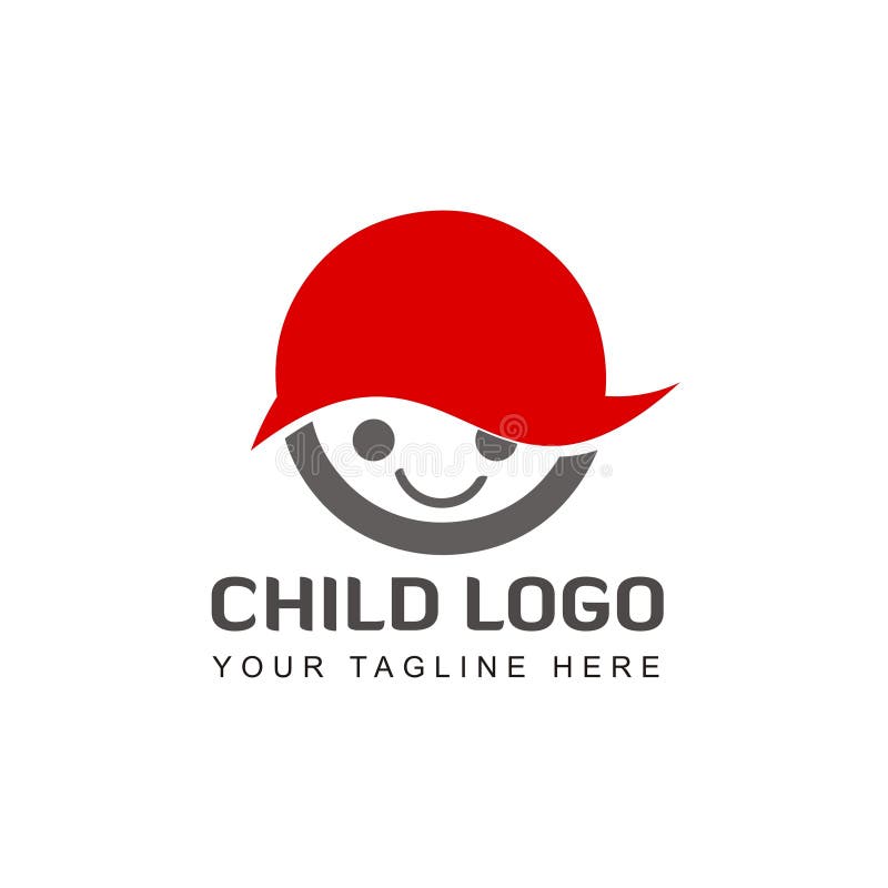 Child Logo Design Inspiration Vector Stock Vector - Illustration of ...