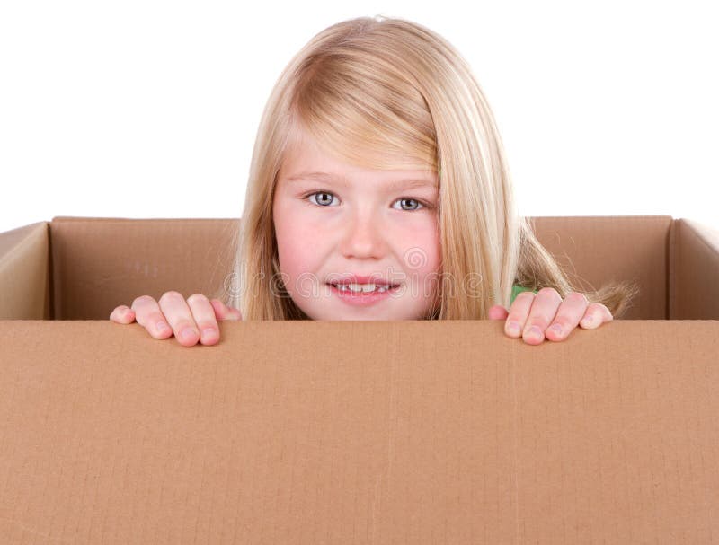 Child in box stock photo. Image of bower, fingers, abstract - 4021822