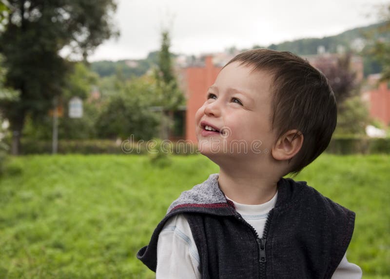Child Looking Up Royalty Free Stock Photo - Image: 18301205 Child Looking Up Royalty Free Stock Photo - Image: 18301205