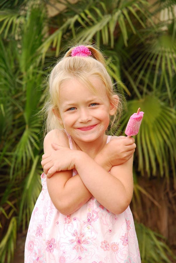 Child loving ice-cream stock photo. Image of hair, cute - 5046070