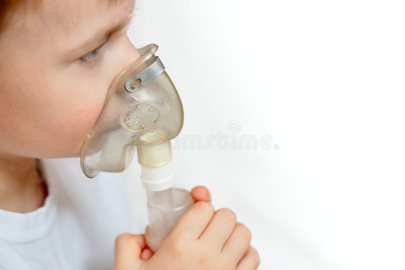 Pediatric Nebulizer Treatment 6 Stock Photo - Image of pulmonology ...
