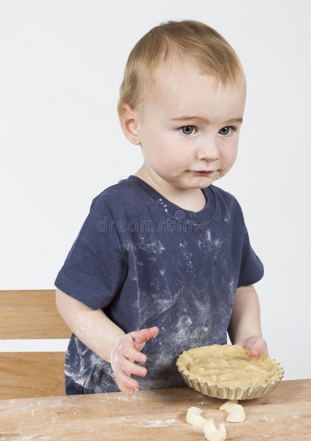 Child making cookies stock photo. Image of kitchen, food - 27767602
