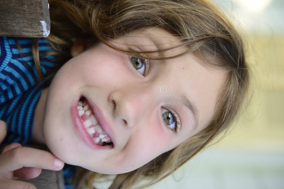 Child with Missing Teeth Smiling Stock Image - Image of kids, smile ...
