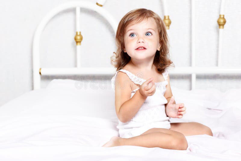 Child in the morning stock image. Image of lifestyle - 27547493