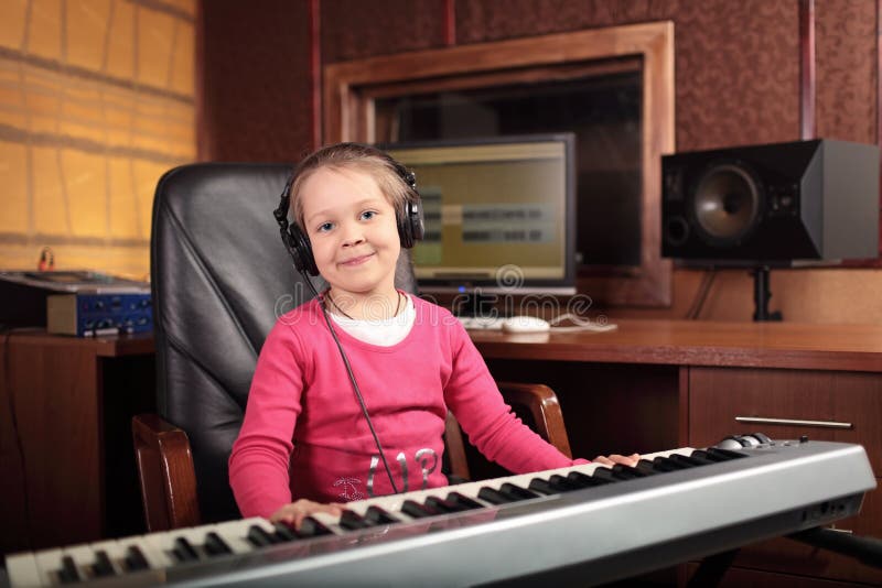 Child musician stock image. Image of music, children - 25382817