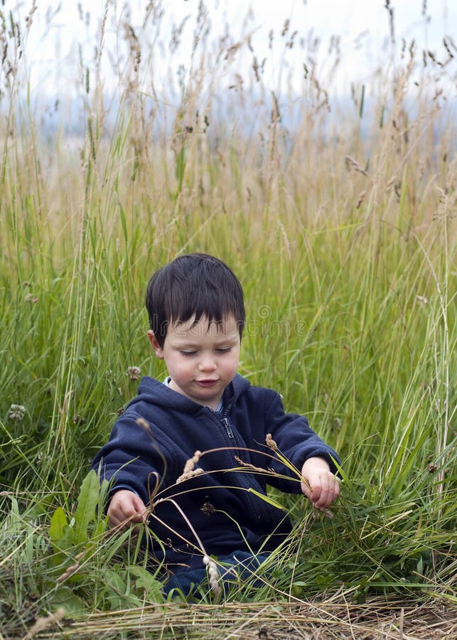 Child in nature stock image. Image of child, caucasian - 22766619