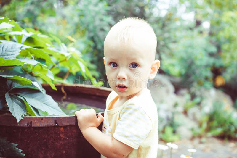 Child in nature stock image. Image of freedom, growth - 82776137
