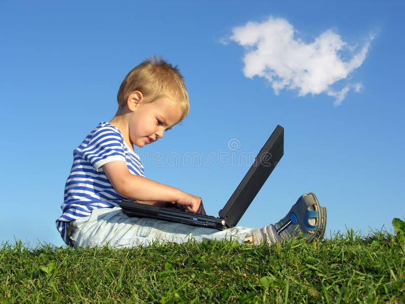Child with notebook stock photo. Image of notebook, blue - 622276