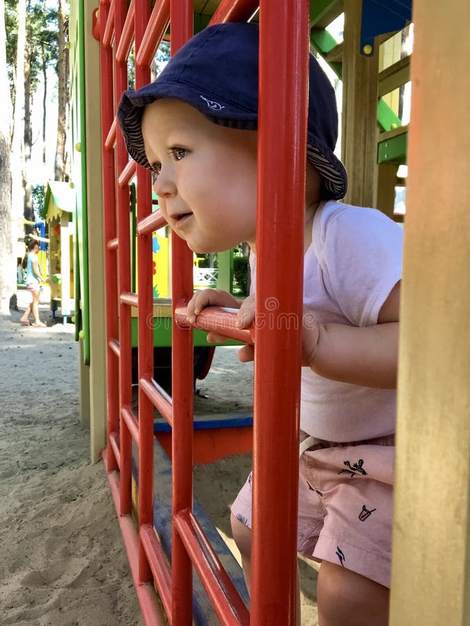Child outdoors activity stock image. Image of smiling - 192898669