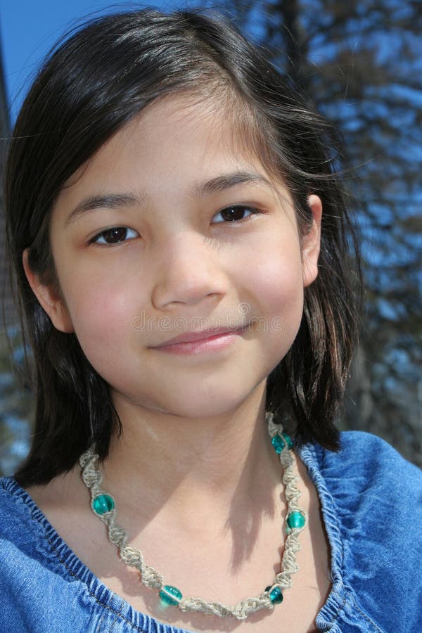 Child outdoors smiling stock image. Image of thai, outside - 4794421