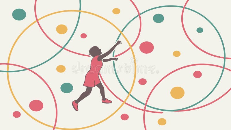 Child Playing with Bubbles, Joyful and Playful, Vector Design ...