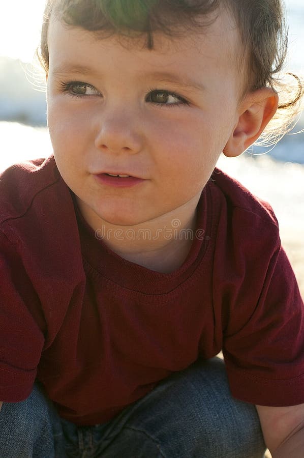 Child playing stock image. Image of head, happiness, looking - 21376219