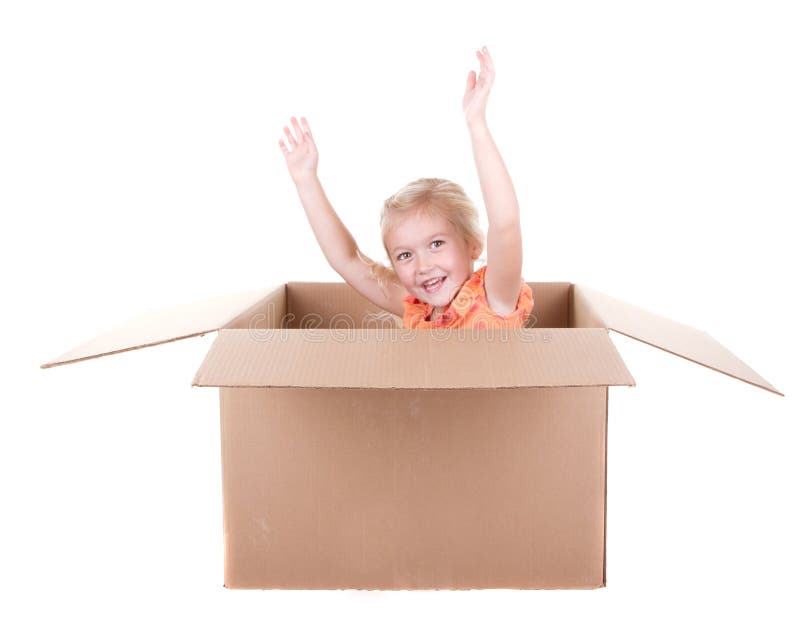 Newborn Baby in Open Post Box Stock Image - Image of face, healthy ...